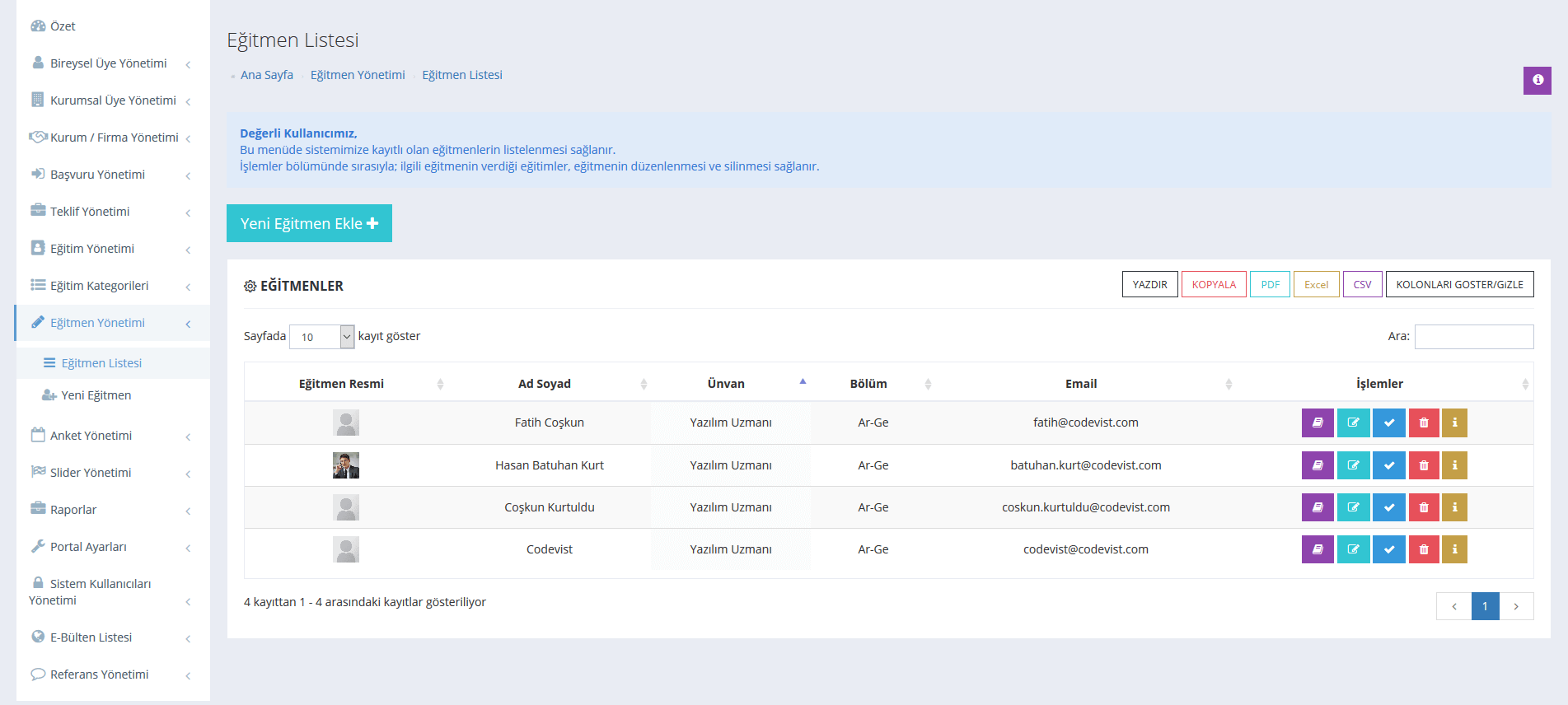 Education Management System - Codevist Technology